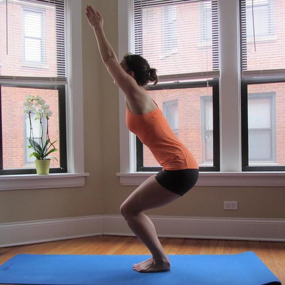 Utkatasana Or Chair Pose | Steps & Benefits | Upashana Yoga